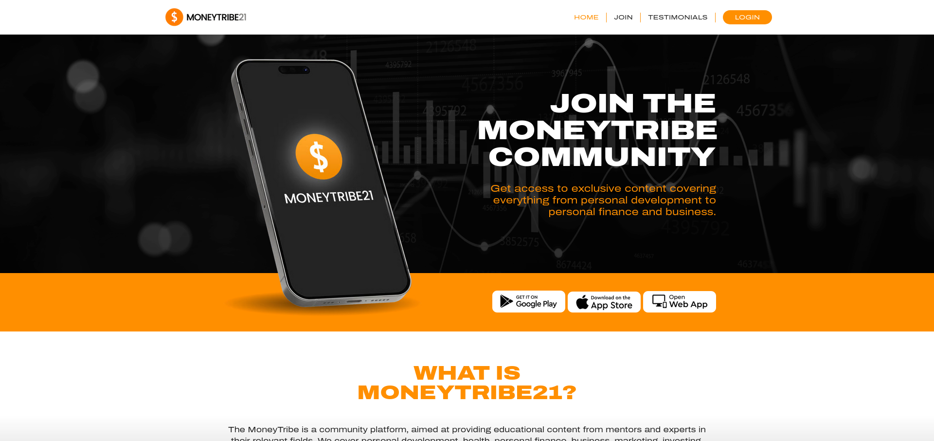 MoneyTribe21 - Join The MoneyTribe Today
